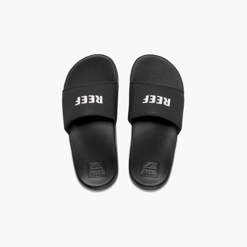 Reef Kids KIDS ONE SLIDE REEF BLACK/WHITE – Reef Canada