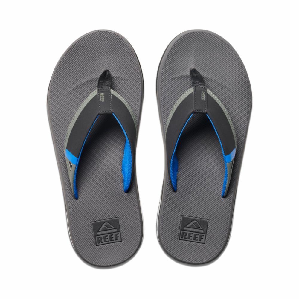 Reef Homme FANNING LOW GREY/BLUE – Reef Canada