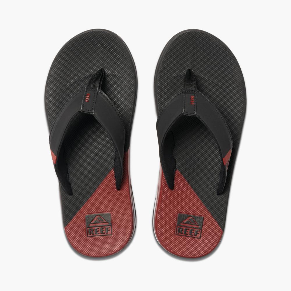 Reef Men FANNING LOW BLACK/RUST – Reef Canada