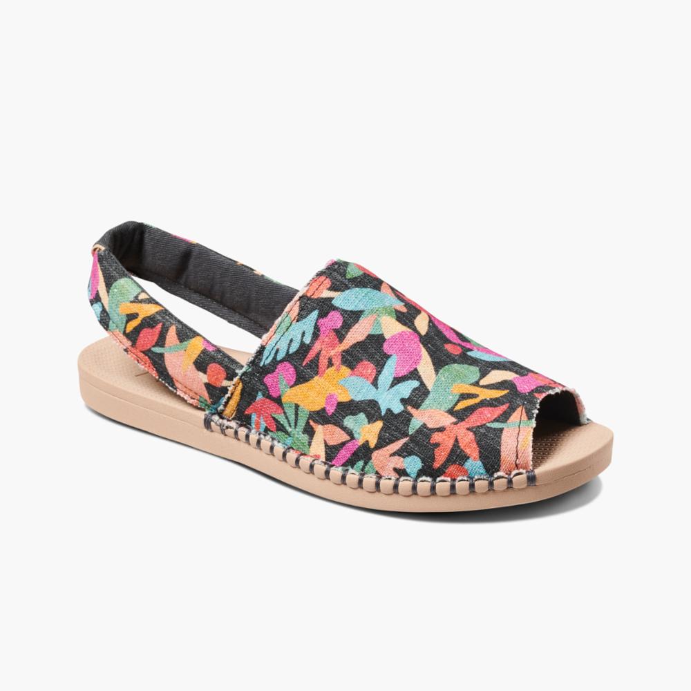 Reef Women REEF ESCAPE SLING PRINTS BLK/TROPICOLOR – Reef Canada