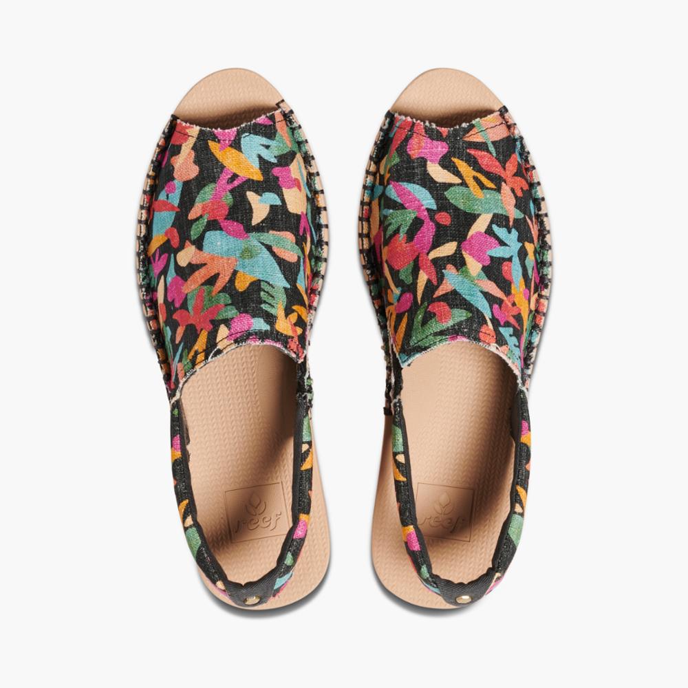 Reef Women REEF ESCAPE SLING PRINTS BLK/TROPICOLOR – Reef Canada