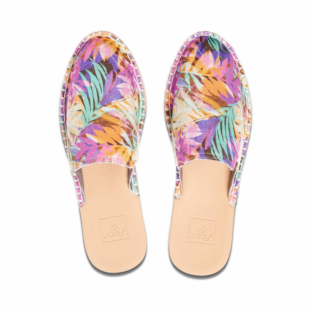 Reef Women REEF ESCAPE MULE PRINTS SUNSET PALMS – Reef Canada