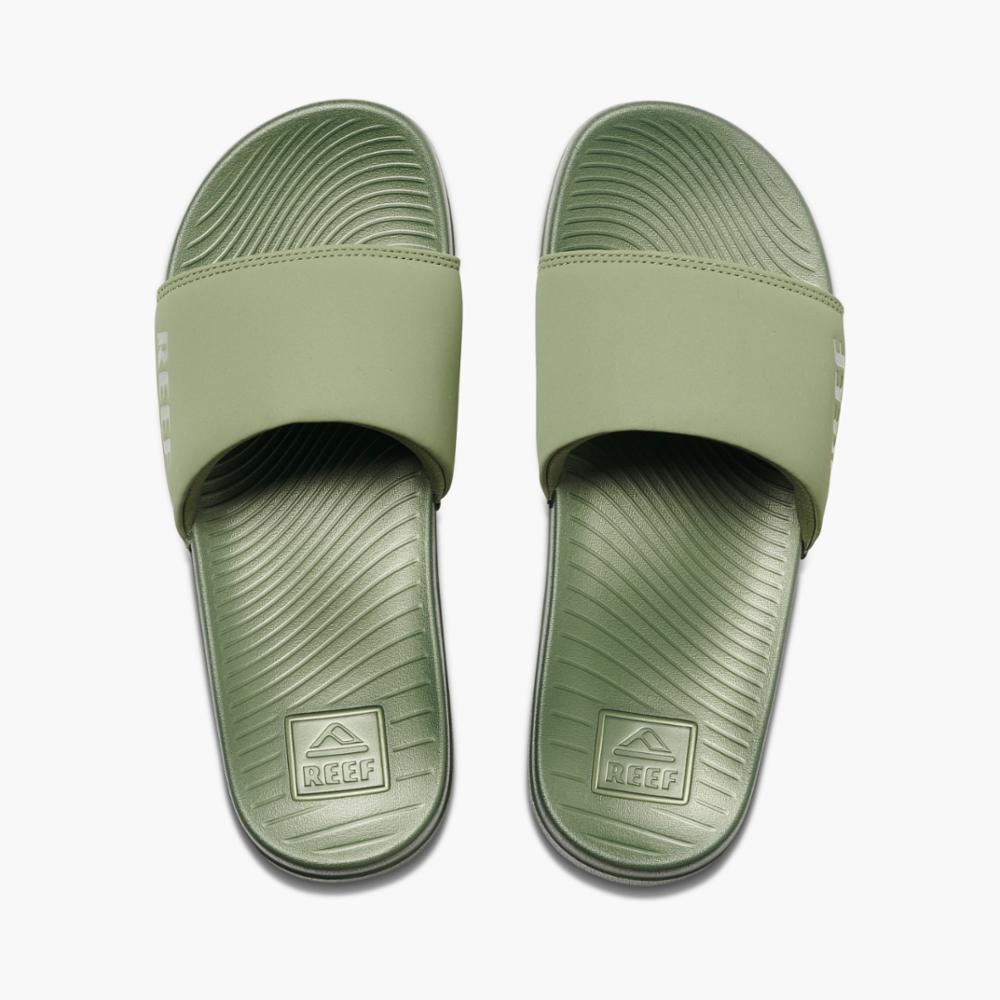 Reef Women REEF ONE SLIDE OLIVE – Reef Canada